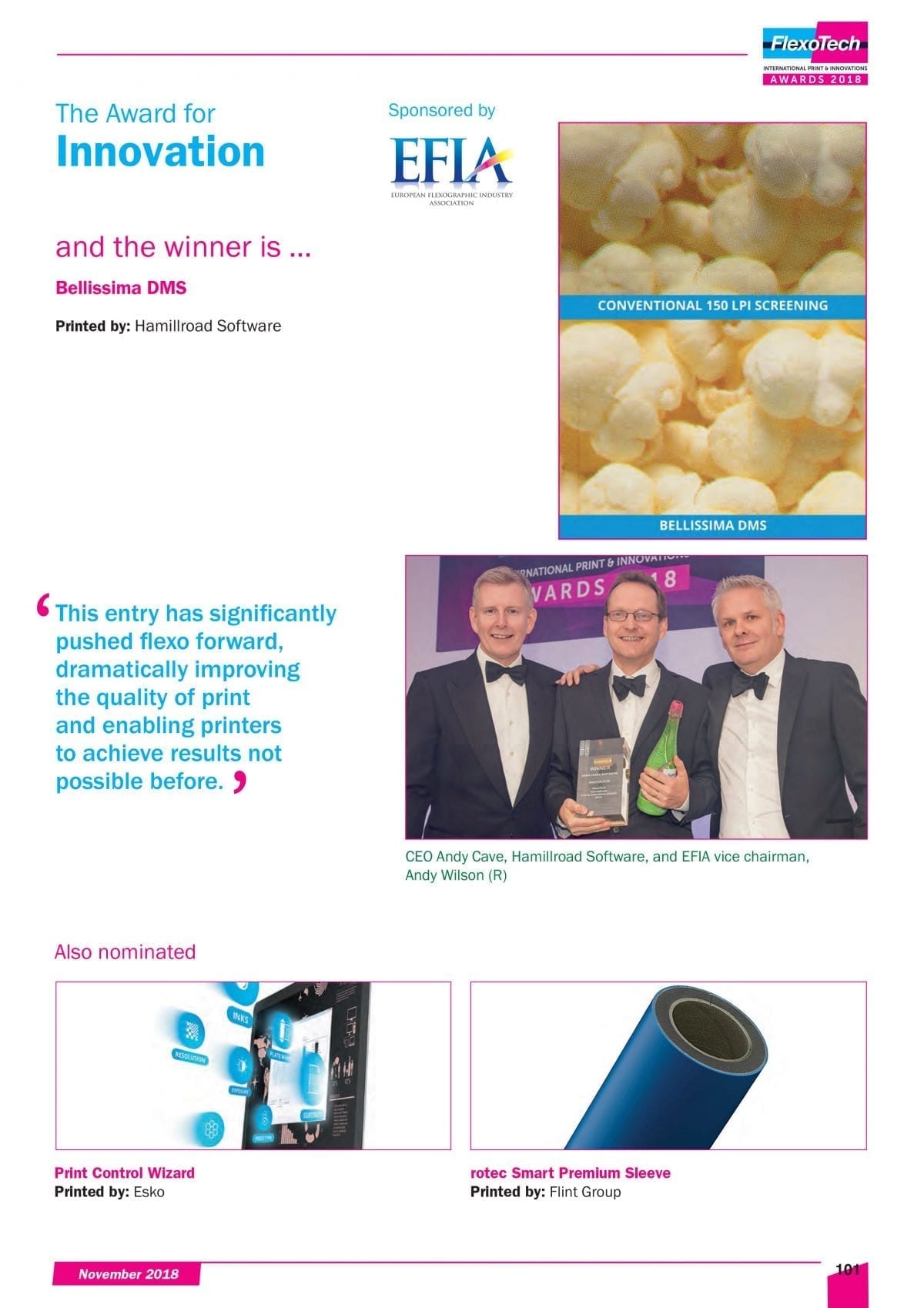 And the winner is… - Hamillroad Software Limited